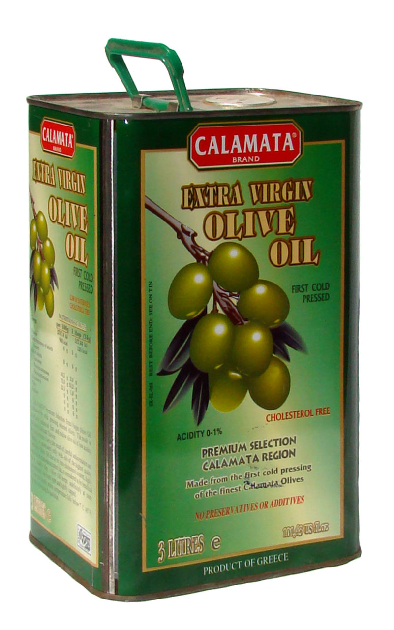Kalamata Extra Virgin Olive Oil Green (Tin Packaging) | DRAGONAS BROS S.A.